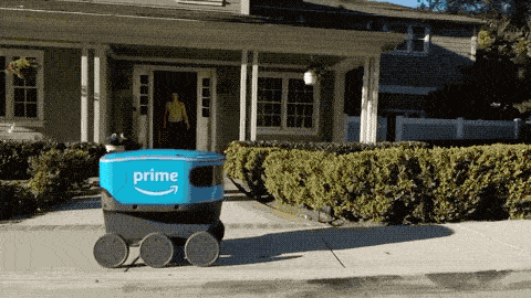 Amazon enters the robot delivery market - Class